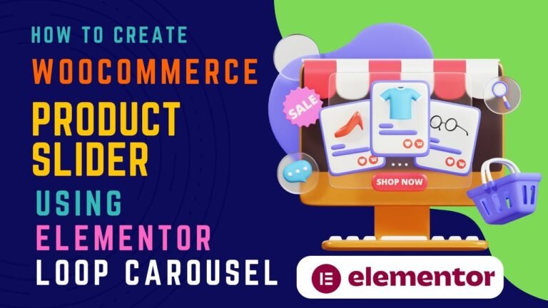 How To Create WooCommerce product Slider